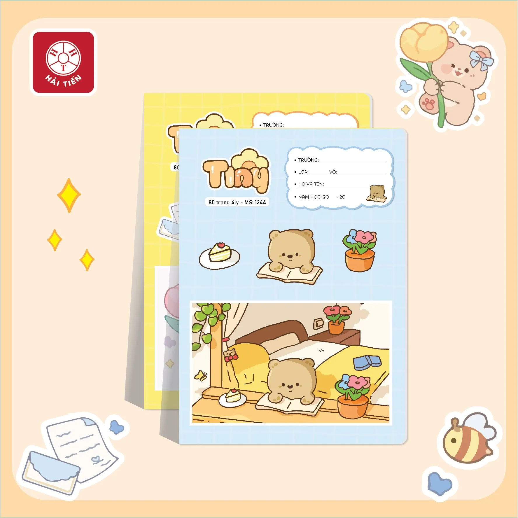 Vở ô ly Tiny 48 trang