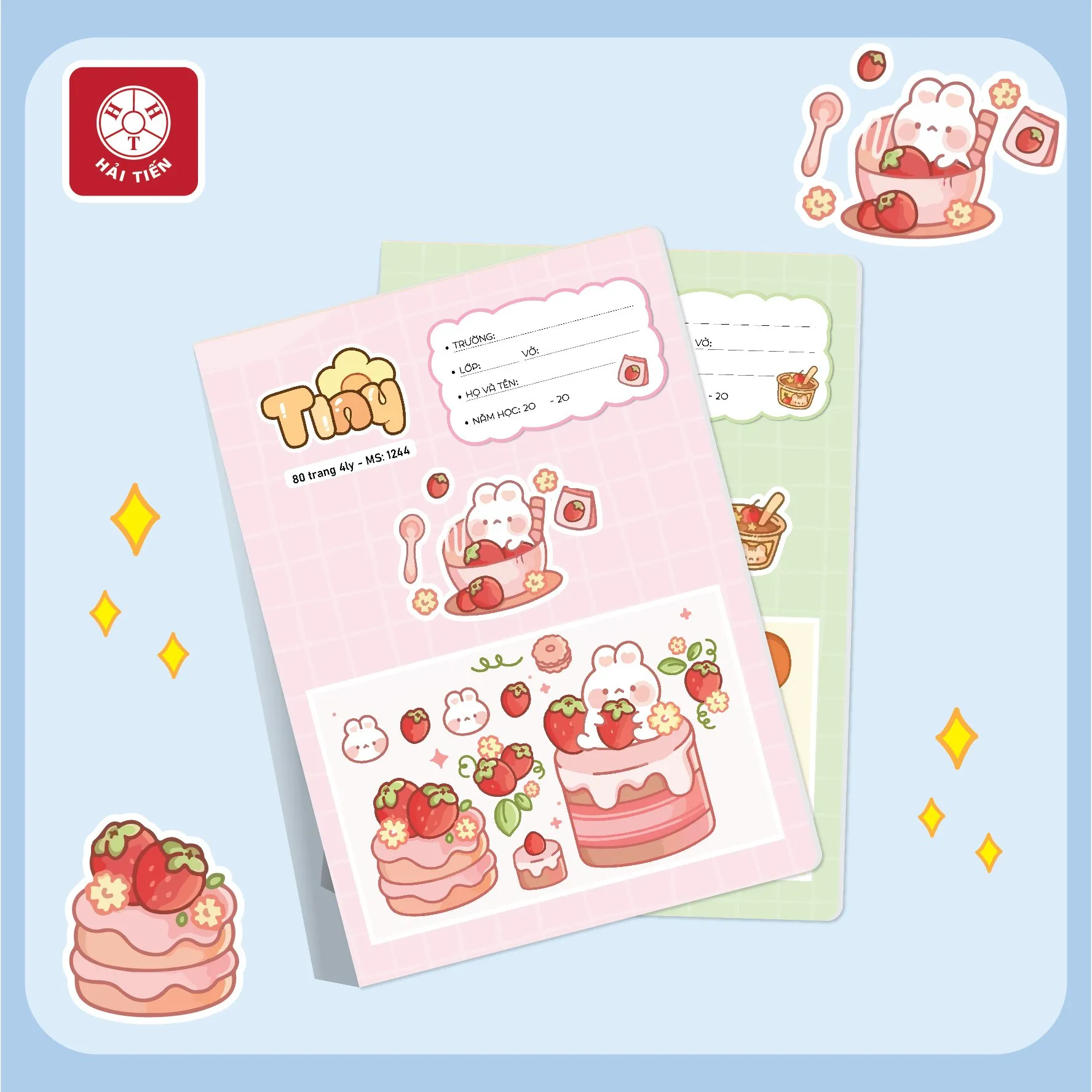 Vở ô ly Tiny 48 trang